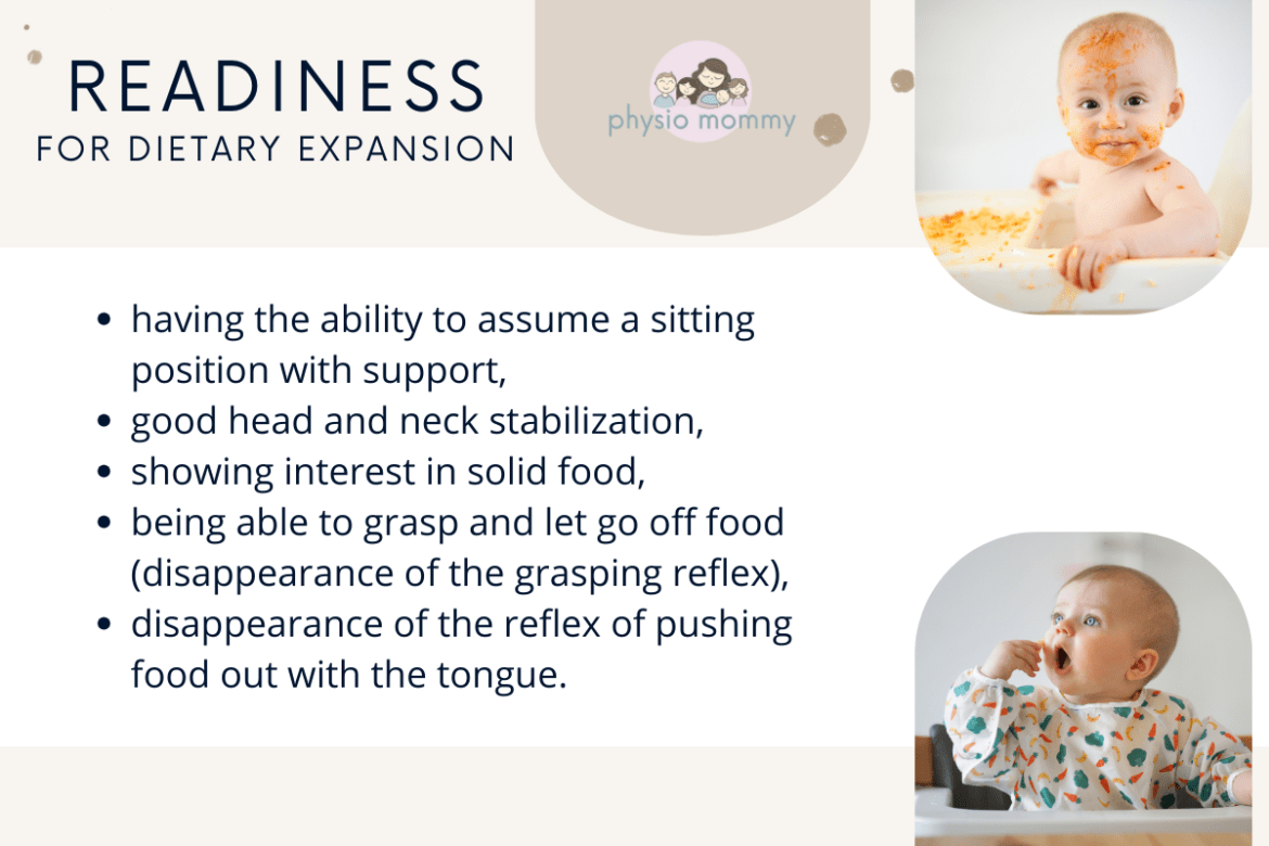 Introducing Solid Food - Physiomommy